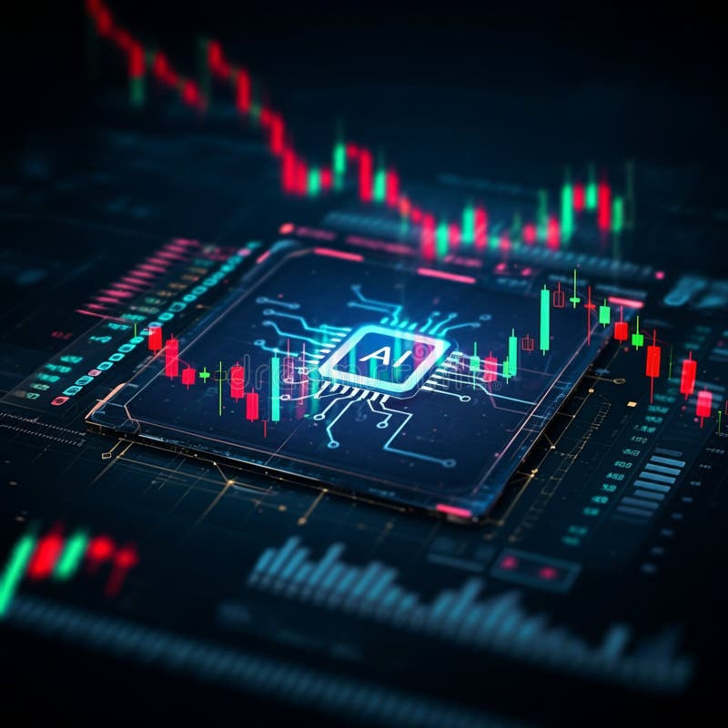AI-Generated Image: Chart Depicting Growth and Success Stock ...