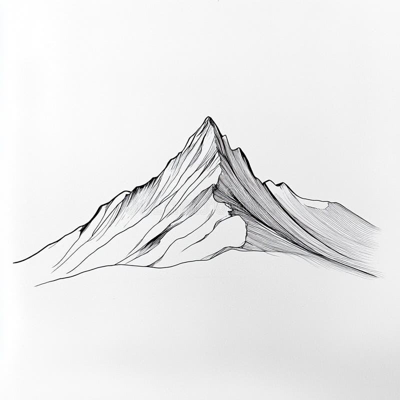 Sketch Drawing Peak Line Stock Illustrations – 5,988 Sketch Drawing ...