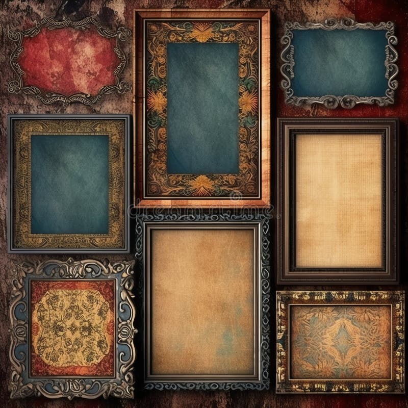 Frame Old Paper Stock Illustrations – 217,812 Frame Old Paper Stock ...