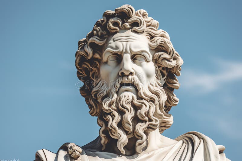 The God Zeus Illustration Illustration Photo Stock Illustration ...