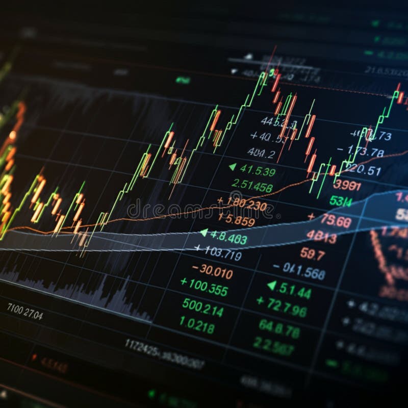 AI-Generated Image: Growth Chart Depicting Business Success Stock ...