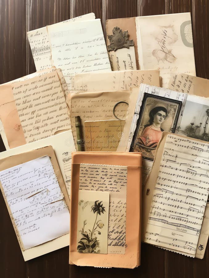 Handwritten Journal Entries Background Crafting Scrapbooking, Design ...