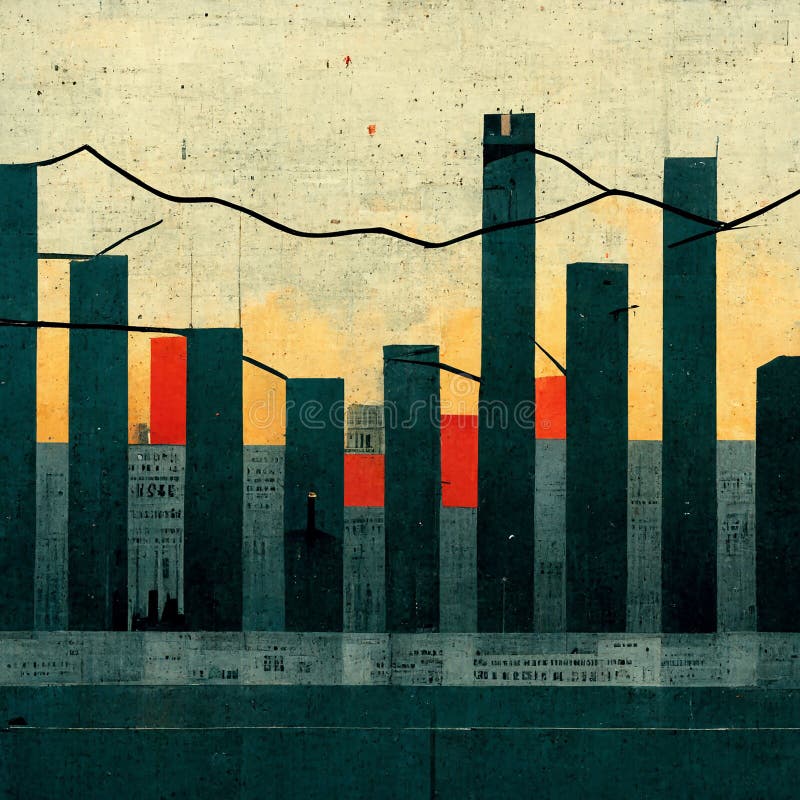 AI Generated Image. Illustration of the Global Economic Dynamics ...