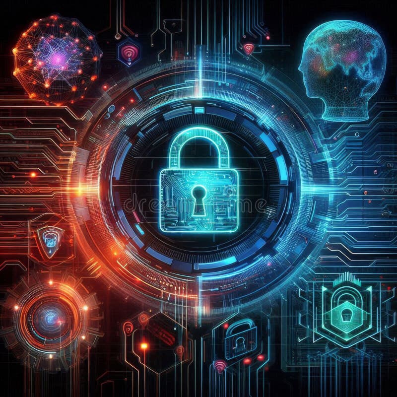 AI generated lock stock illustration. Illustration of lock - 320356507