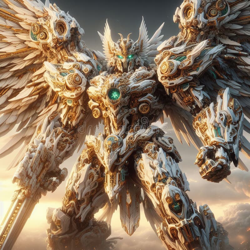 AI-Generated Image, Majestic Guardian: Guardian of the Eternal Dawn ...