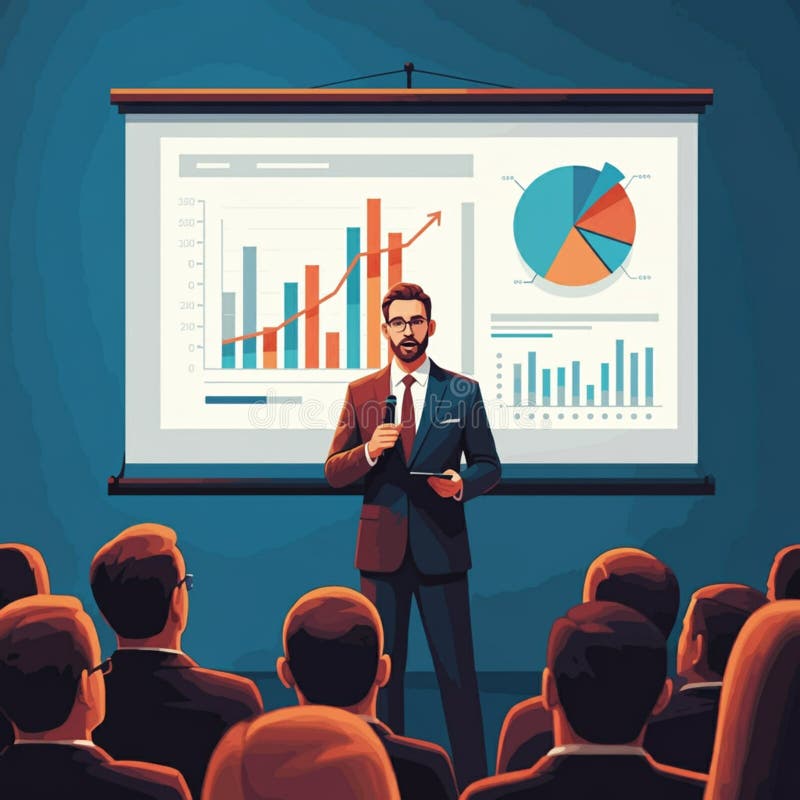 Cartoon Public Speaking Audience Analysis Stock Illustrations – 18 ...