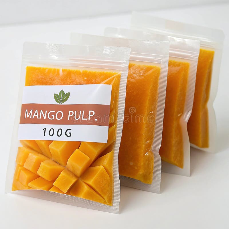 Despulpado De Fruta En Sachets De 100g De Mango - AI-Generated Fruit ...
