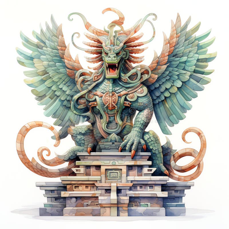 Maya Serpent Deity Linked To the Feathered Serpent Deity Kukulkan ...