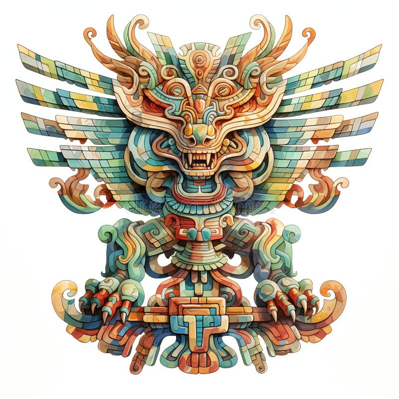 Kukulkan Stock Illustrations – 969 Kukulkan Stock Illustrations ...