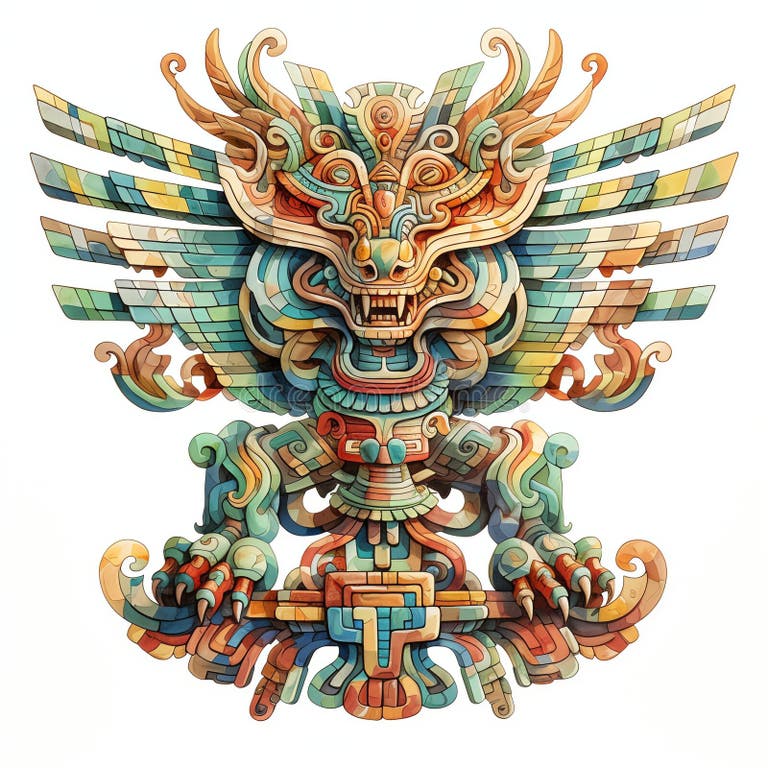 Kukulkan Stock Illustrations – 976 Kukulkan Stock Illustrations ...