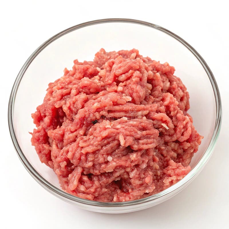 Mince on White Background with Transparent Background - AI-Generated ...