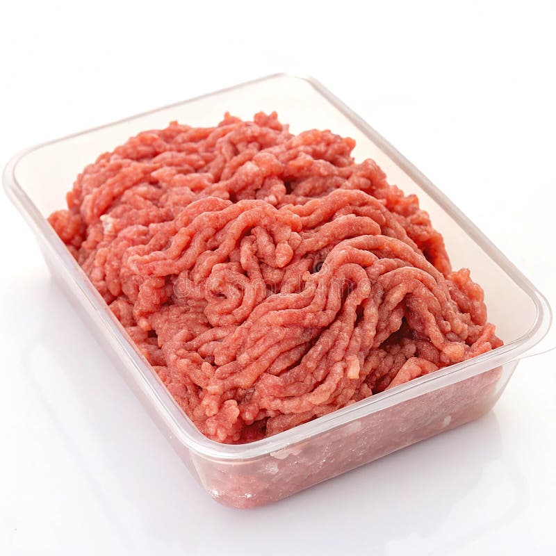 Mince on White Background with Transparent Background - AI-Generated ...