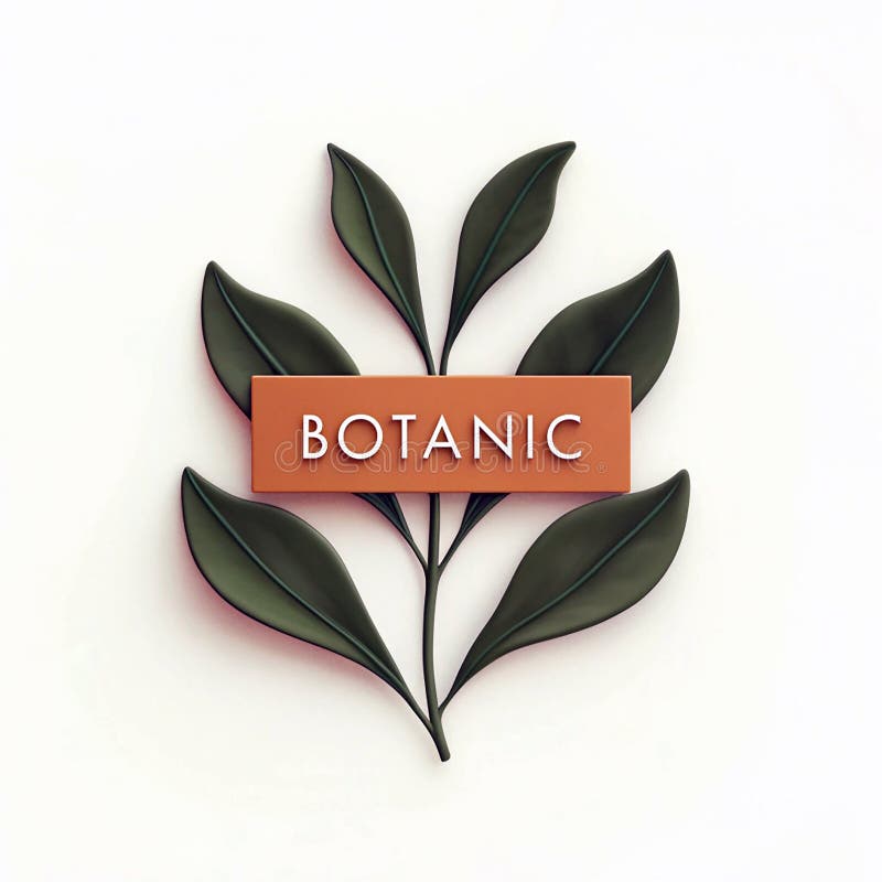 Minimalistic Botanic Logo - Modern and Elegant Design - AI-Generated ...