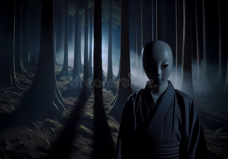 Noppera-bo stock illustration. Illustration of humans - 345105049