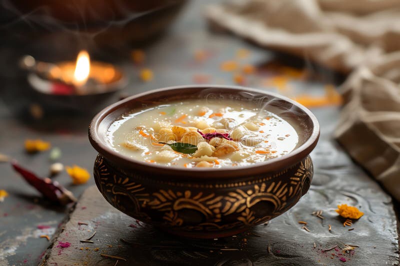 Payasam hindu stock illustration. Illustration of fest - 336431769