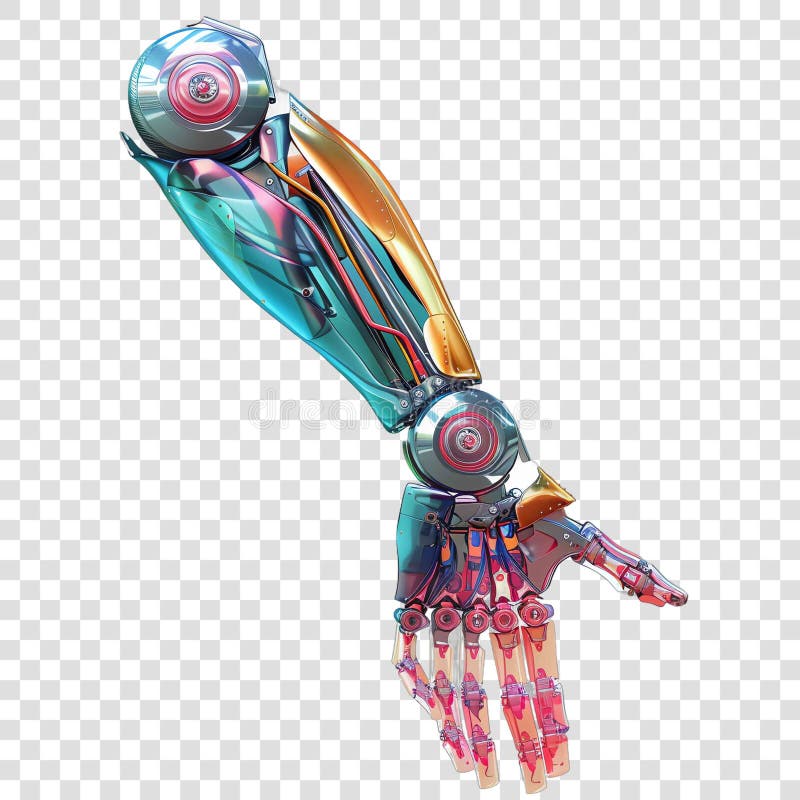 Prosthetic Limb Transparent Background Realistic Element Stock ...