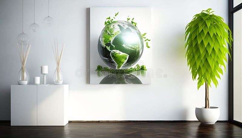 Green Energy Earth - a Realistic 3D Render for Earth Day, Made with ...