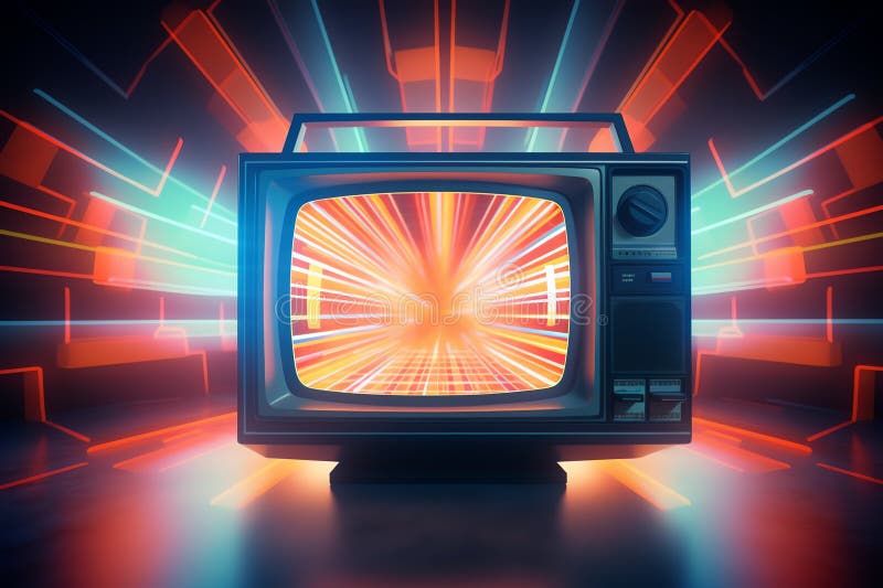 Retro Screen Static Stock Illustrations – 2,244 Retro Screen Static ...