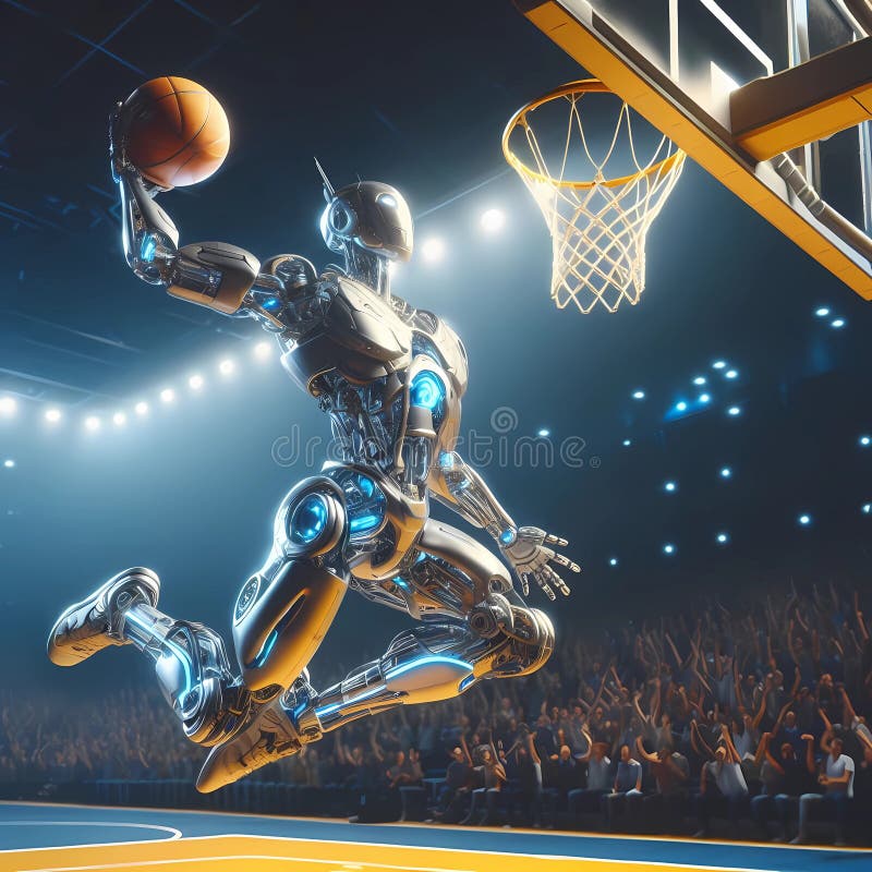 Dunking Robot Stock Illustrations – 2 Dunking Robot Stock Illustrations ...