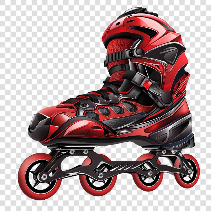 Rollerblades Transparent Background Realistic Element Stock ...