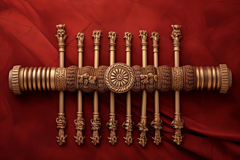 Roman Fasces a Bundle of Rods Symbolizing Authority and Strength ...