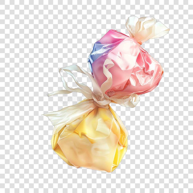 Saltwater Taffy Transparent Background Realistic Element Stock ...