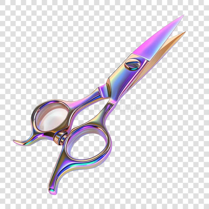 Scissors Transparent Background Realistic Element Stock Illustration ...