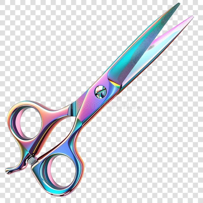Scissors Transparent Background Realistic Element Stock Illustration ...