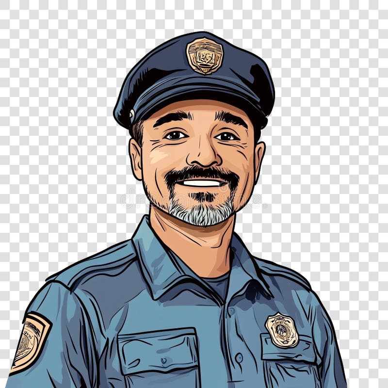 Security Guard Illustration Stock Image - Illustration of illustrations ...