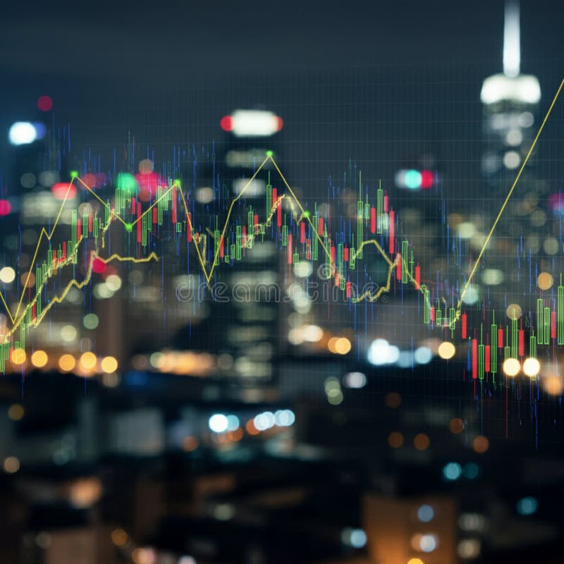 AI-Generated Image: Growth Chart Depicting Business Success Stock ...