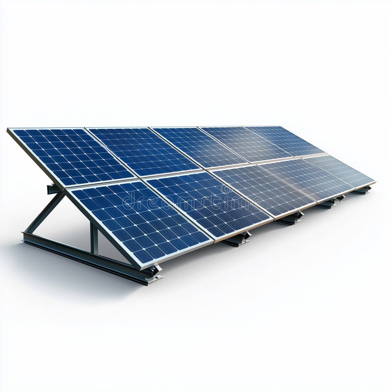 Industrial Solar Panel, Solar Energy Generation, Industrial Solar Farm ...