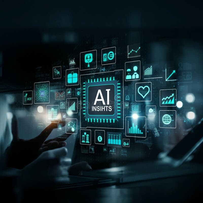 AI-Generated Image: Person Interacting with Glowing Futuristic ...