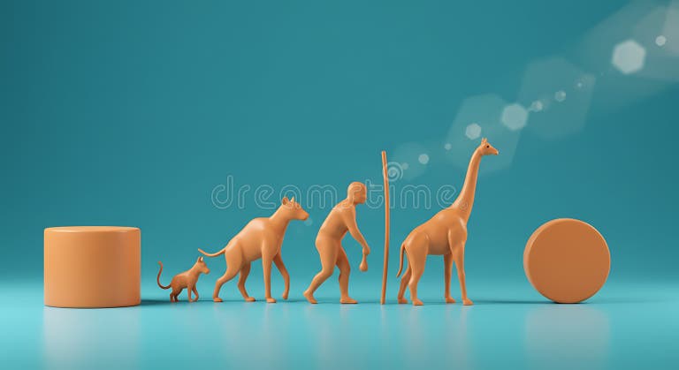 Orange Evolution: a Stylized Sequence from Miniature Form To a Giraffe ...