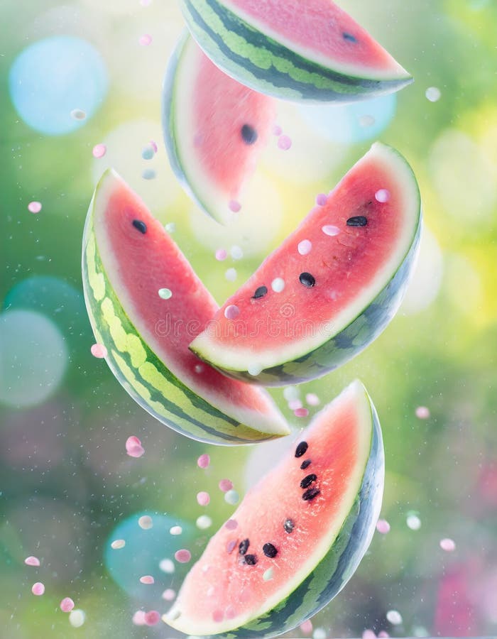Falling Watermelons Stock Illustrations – 23 Falling Watermelons Stock ...