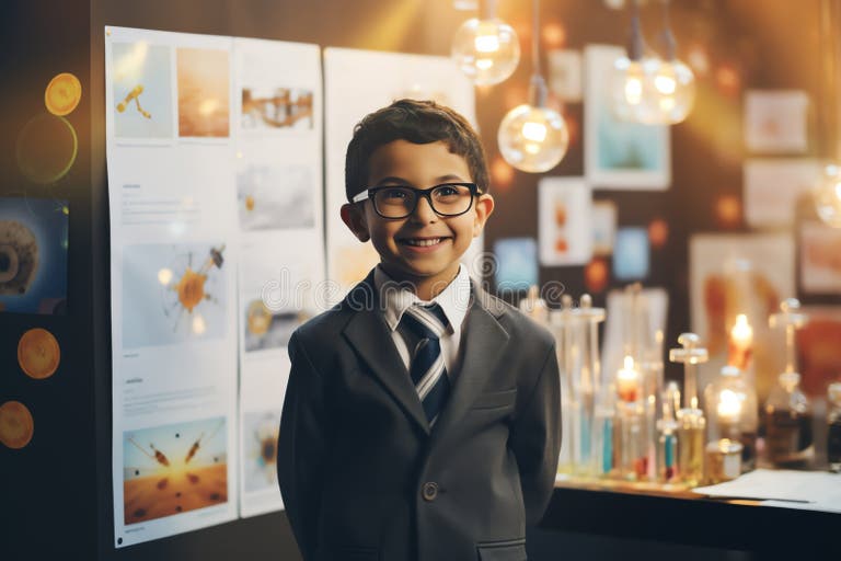 Science Fair Student Stock Illustrations – 202 Science Fair Student ...