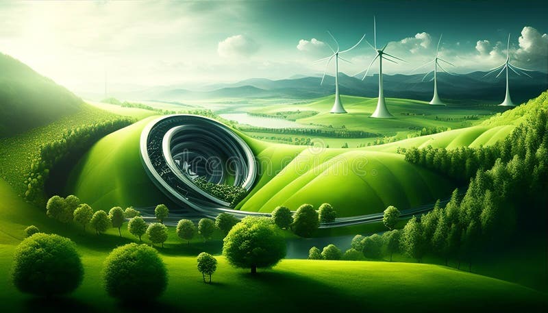 Harmony of Nature and Technology: a Vision of Green Energy on Earth ...