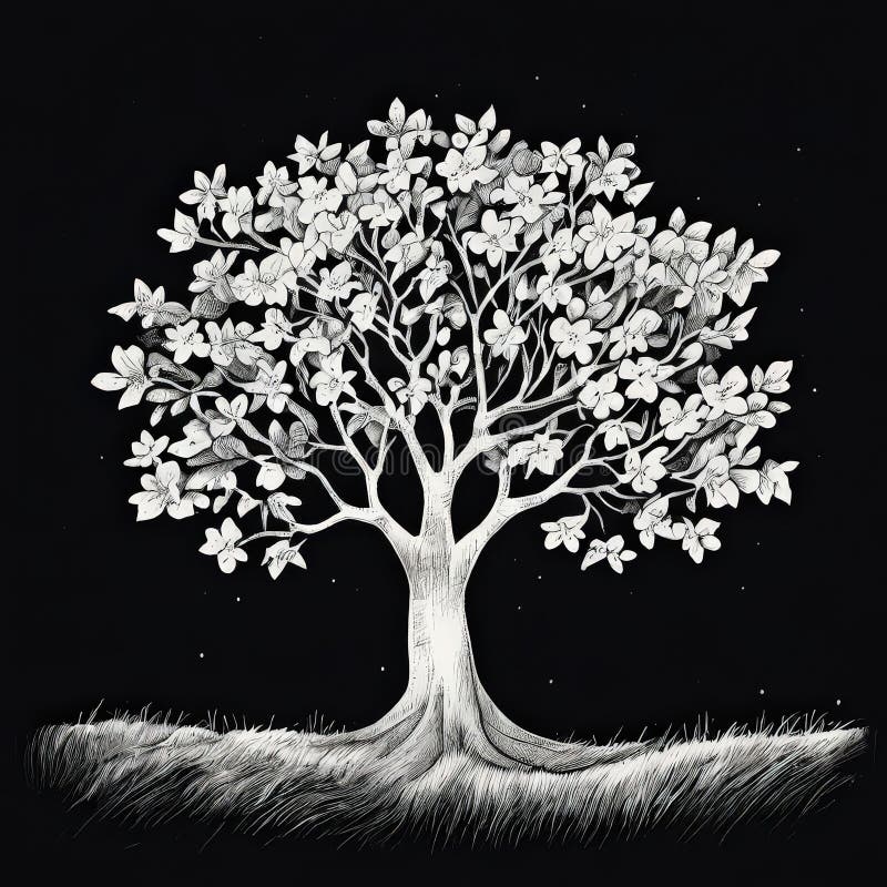 An Ai Generated Image, Survivor Tree Editorial Photo - Image of hardap ...