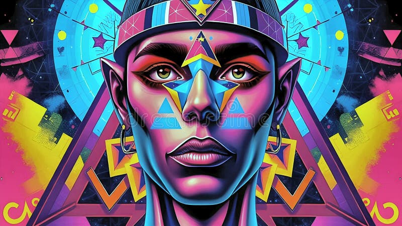 Beautiful Lady with Beautiful Support Stock Illustration - Illustration ...