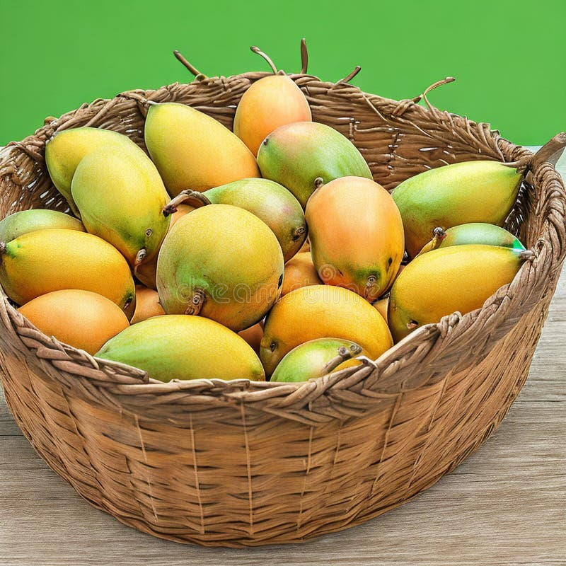 Mango Basket Stock Illustrations – 1,965 Mango Basket Stock ...