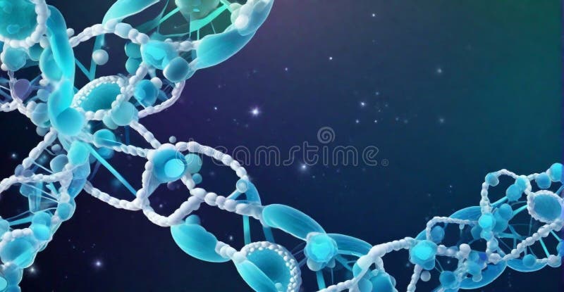 DNA Model 8K Wallpaper Stock Photographic Image Stock Illustration ...