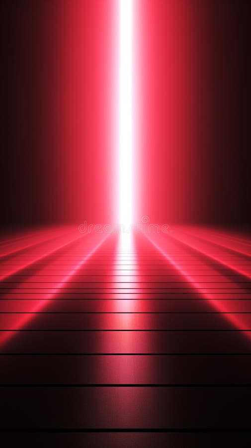 3d Rendering Shiny Neon Light into Dark Texture Stock Illustration ...