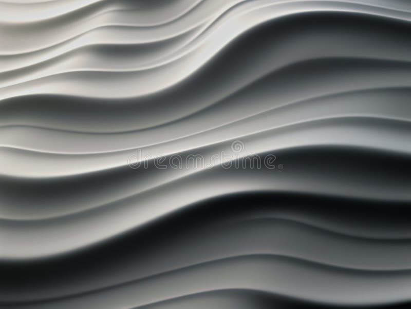 In the Texture of Waves on the Wall with Shadow Stock Illustration ...