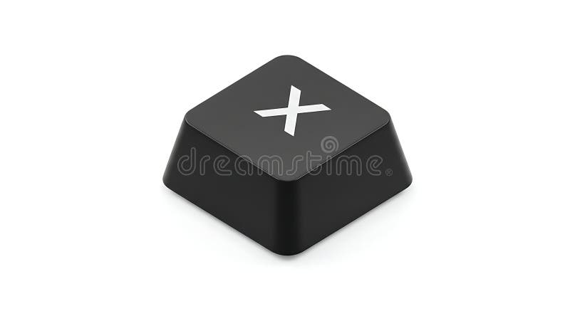 AI-Generated Keyboard X Key Stock Illustration - Illustration of ...