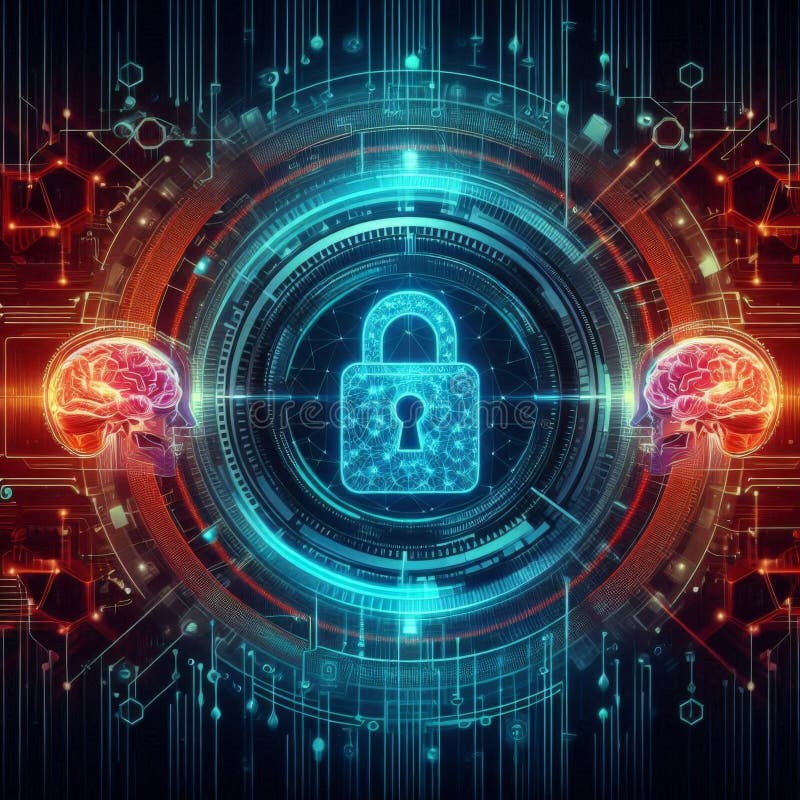 AI generated lock stock illustration. Illustration of plan - 320356465