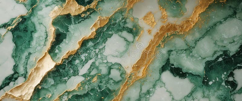 Luxurious Green and Gold Marble Texture Creating a Stunning Visual ...