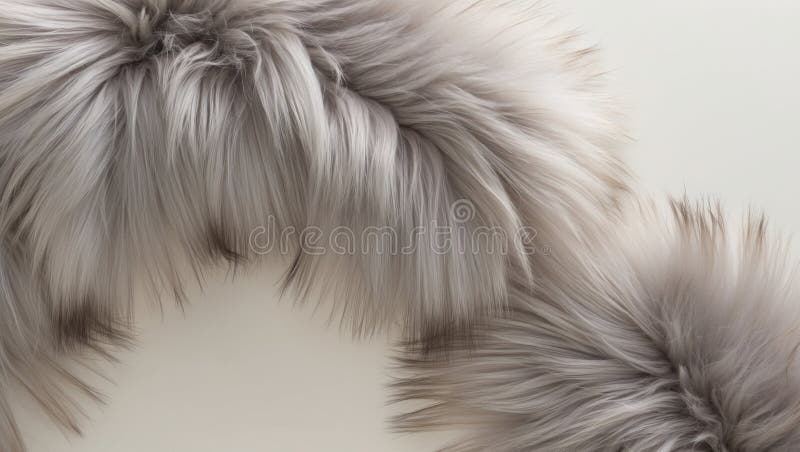 Luxurious Light Gray Mink Fur Texture for Sophisticated Design Projects ...