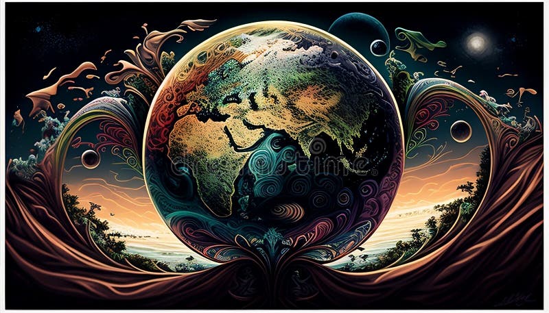 Majestic and Awe-Inspiring Planet Earth Made with Generative AI Stock ... Majestic and Awe-Inspiring Planet Earth Made with Generative AI Stock ...