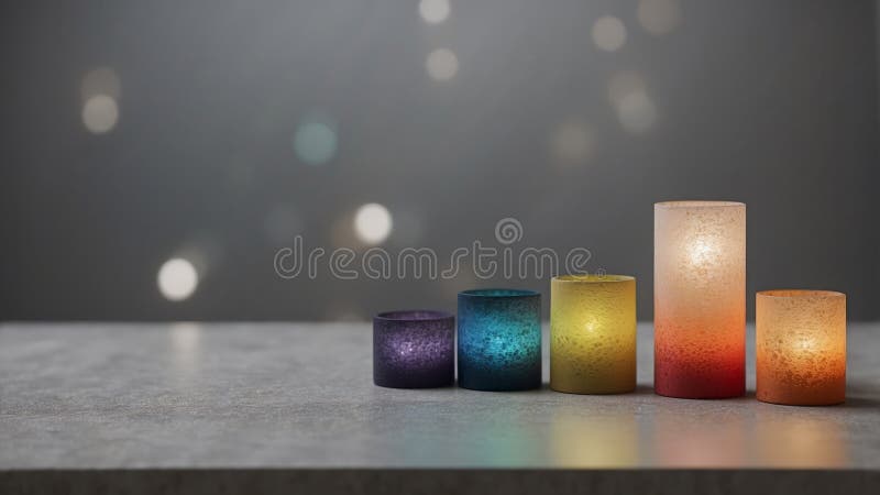 Material Samples on Concrete Table for Interior Design and Decoration ...