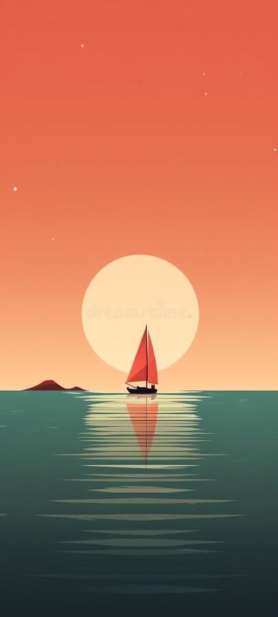 1An_empty_ocean stock illustration. Illustration of concept - 279217989