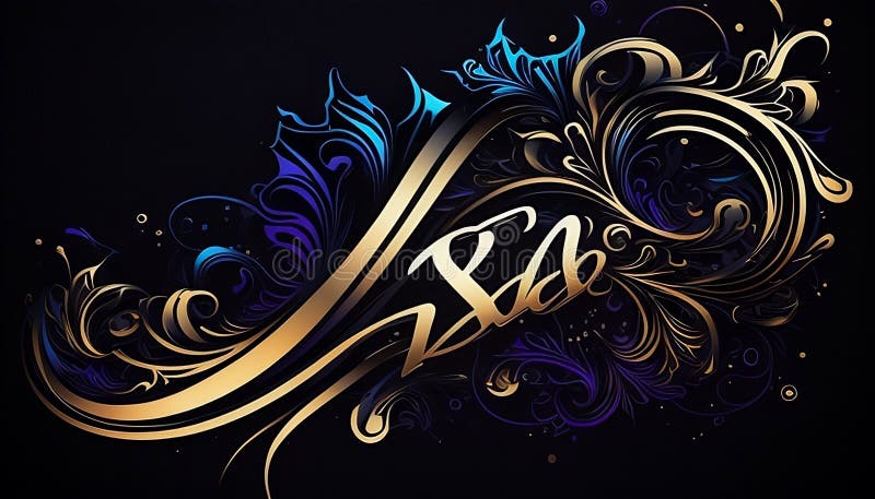 Mysterious Logo with Abstract Design Elements, Made with Generative AI ...